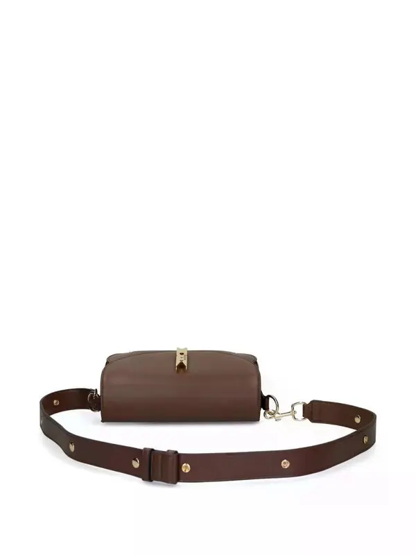 Moschino Clothespin-plaque Shoulder Bag