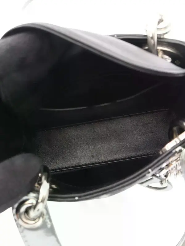 Dior Micro Lambskin Cannage Stars Lady Handbag