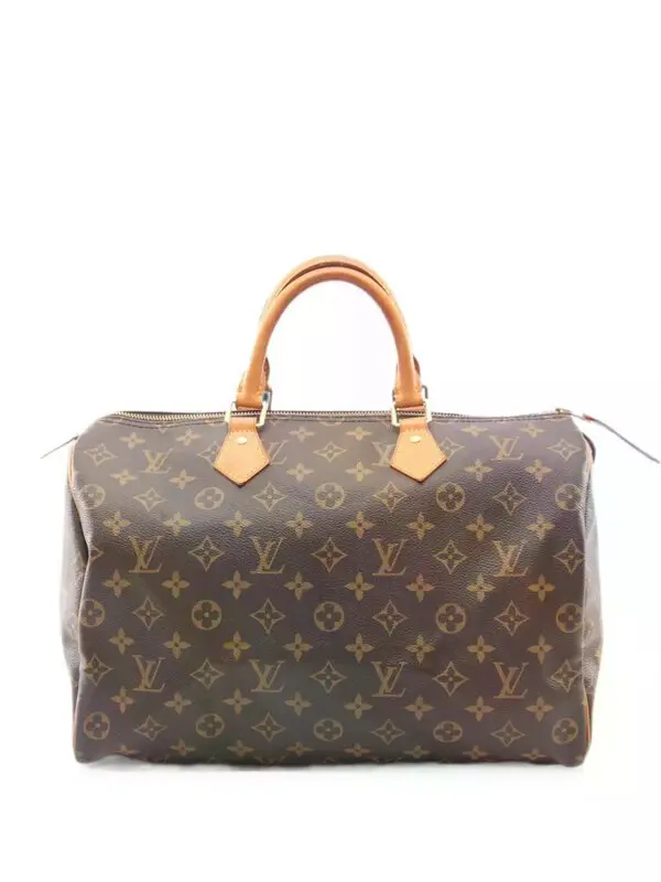 LOUIS VUITTON 2015 Speedy 35 Monogram Handbag