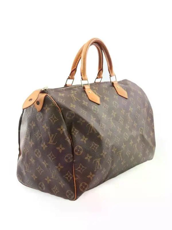 LOUIS VUITTON Speedy 35 Monogram Handbag - Brown
