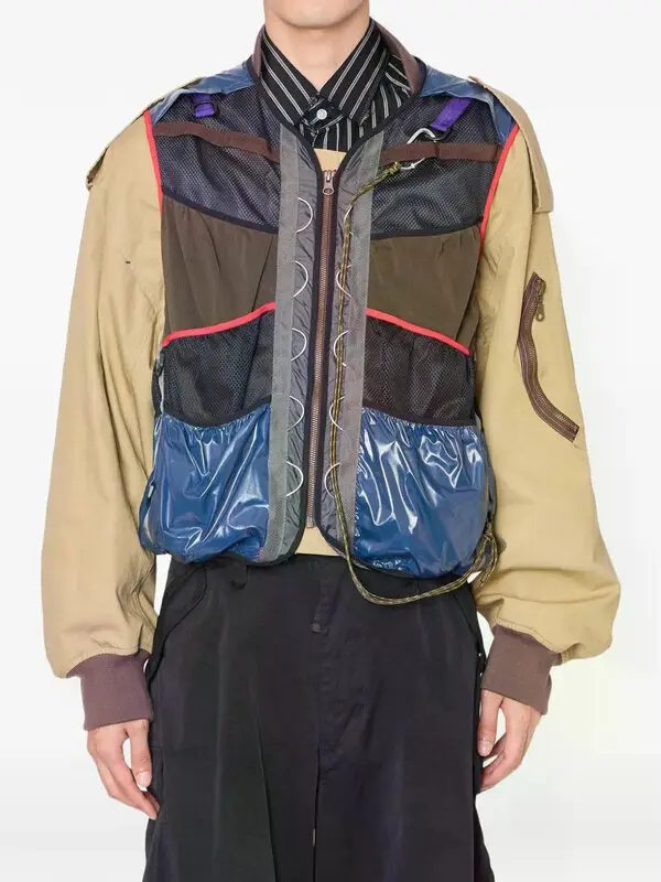 Kolor Zip-up Pocket Jacket - Neutrals