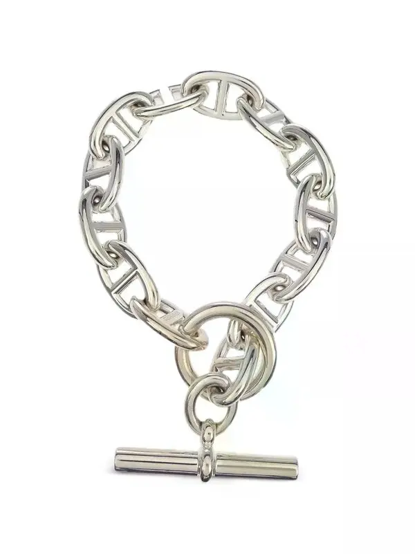 Hermès Chaine D'ancre Tgm Bracelet - Silver