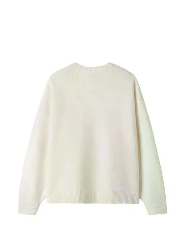 ENFOLD Crew-neck Drop-shoulder Sweater