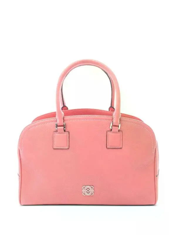 Loewe Calfskin Leather Tote Bag - Pink