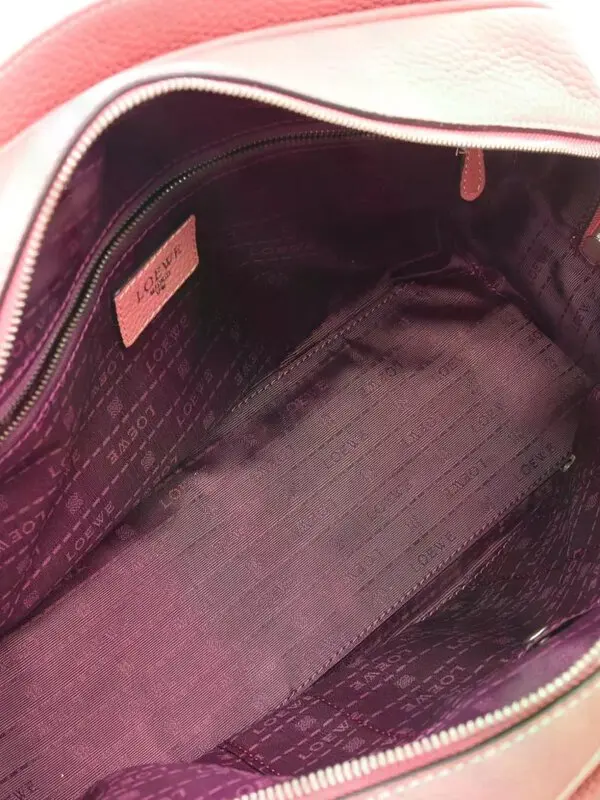 Loewe Calfskin Leather Tote Bag - Pink