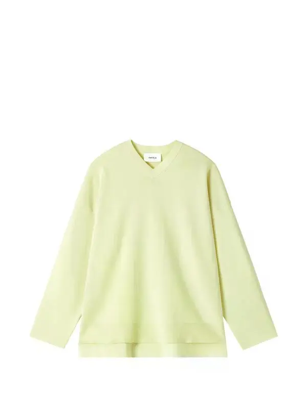 ENFOLD V-neck Dropped-shoulder Sweater