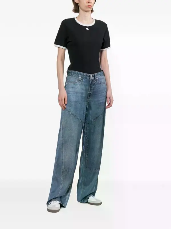 Rag & Bone Faded Whiskered Trousers