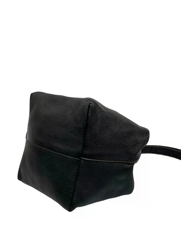 Loewe 1990-2000 Leather Anagram Shoulder Bag