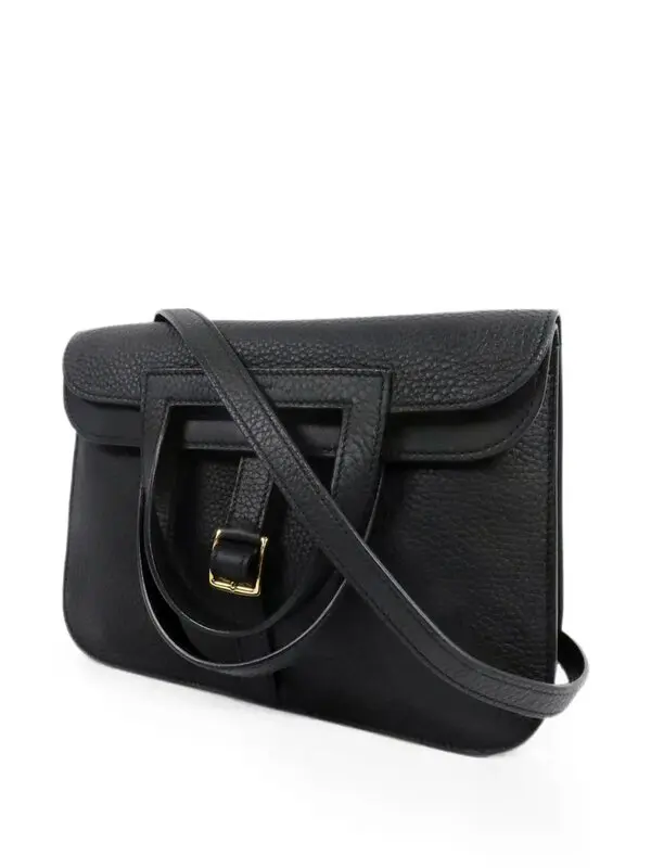 Hermès Halzan 25 Shoulder Bag - Black