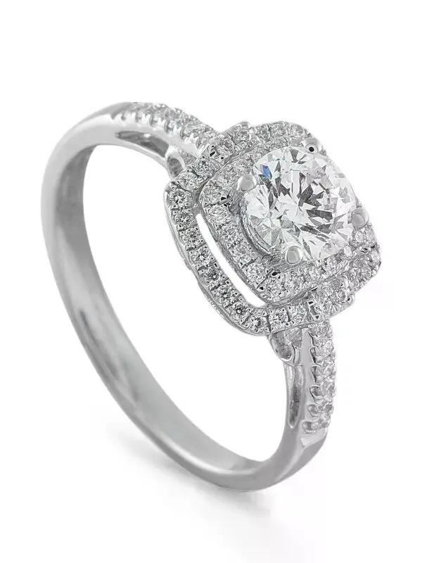 LB EXCLUSIVE Diamond Double-halo Ring