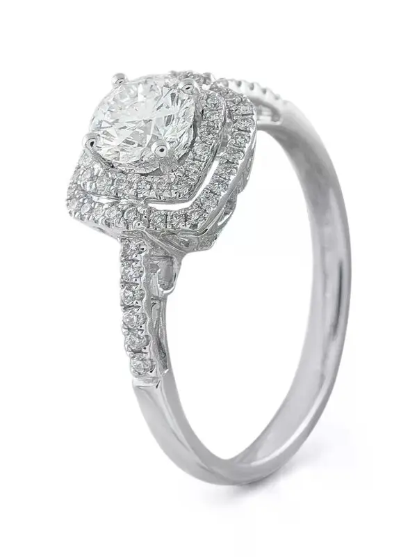 LB EXCLUSIVE Diamond Double-halo Ring