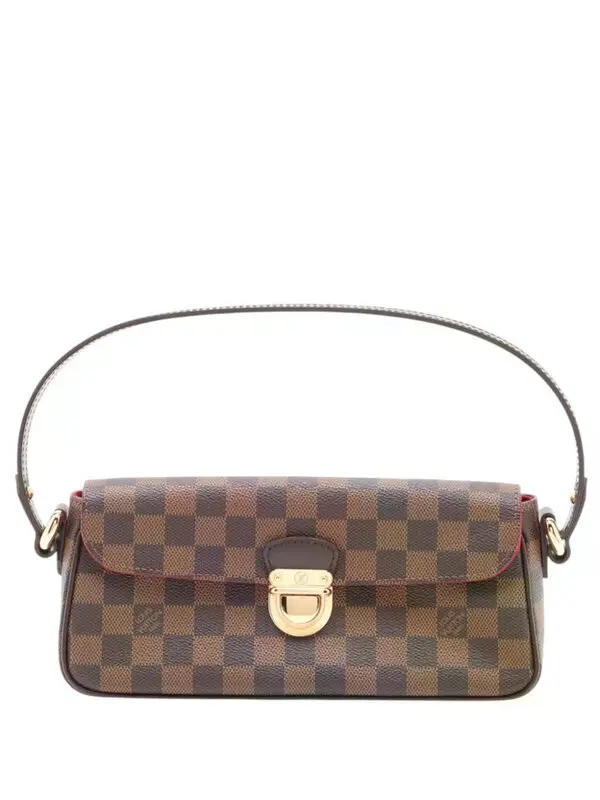 LOUIS VUITTON 2005 Damier Ebene Ravello Pm Shoulder Bag
