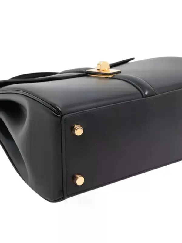 Celine 2000-2026 Small Leather 16 Satchel