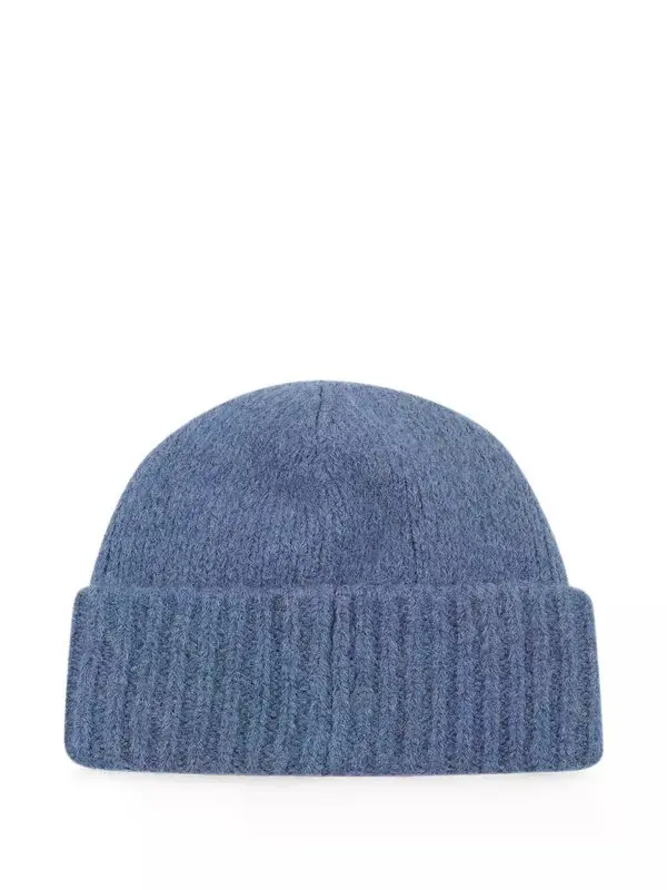 GOLDEN GOOSE Logo-patch Beanie Hat
