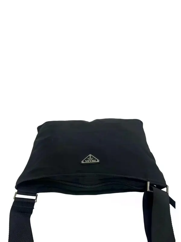 Prada 2000-2013 Tessuto Zip Top Crossbody Bag