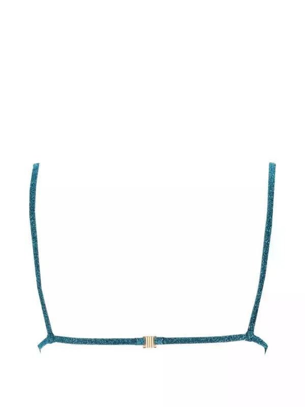 LAURA URBINATI Lurex-detail Triangle Bra