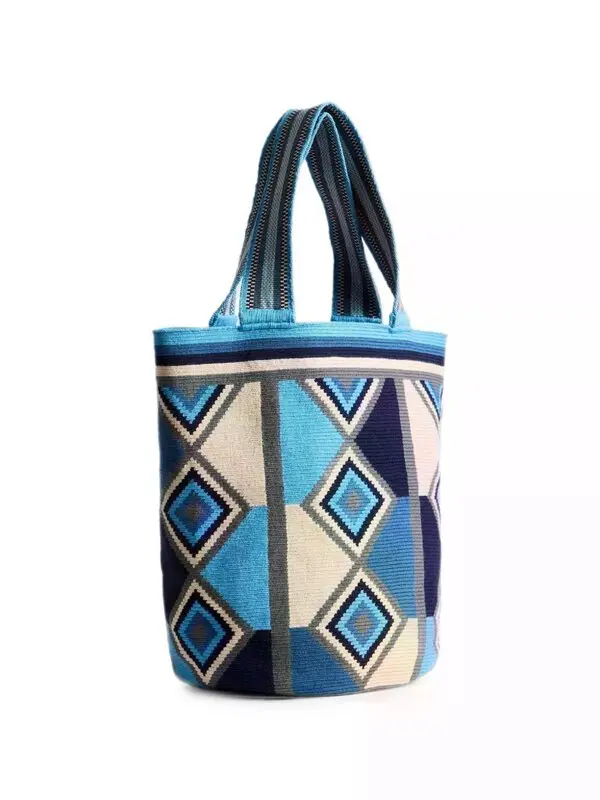 JW Anderson Wayuu Geometric-pattern Shoulder Bag