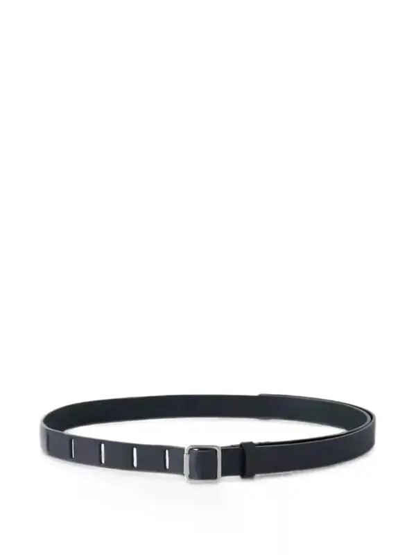 YOKE Narrow Leather Belt