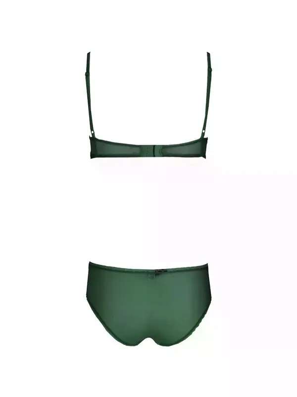 LAURA URBINATI Scalloped-trim Briefs