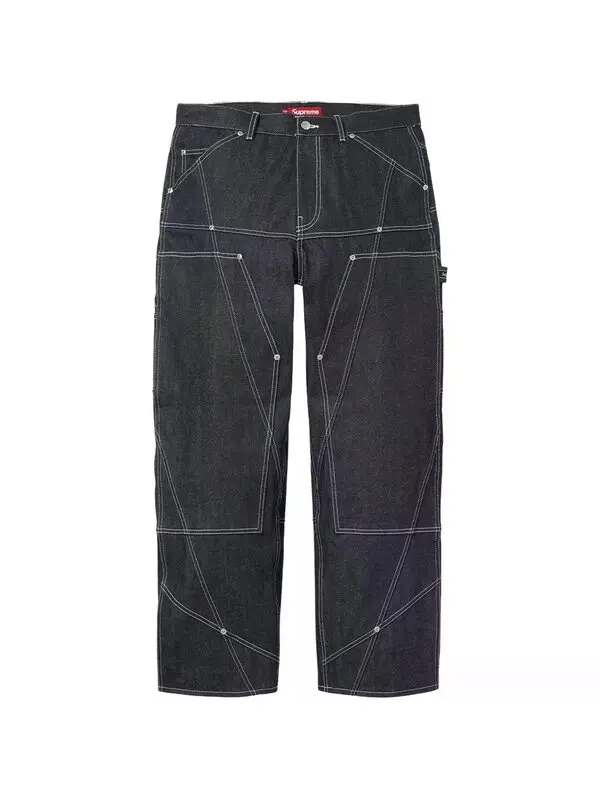 Supreme Contrast-stitch Double-knee Painter Jeans