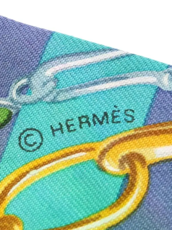 Hermès 2010s Brides De Gala Twilly Scarf