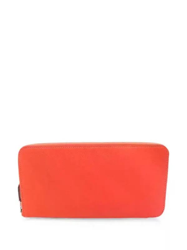 Hermès Silk'in Classique Long Wallet - Orange