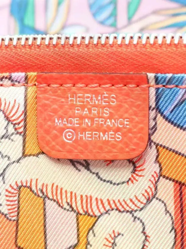 Hermès Silk'in Classique Long Wallet