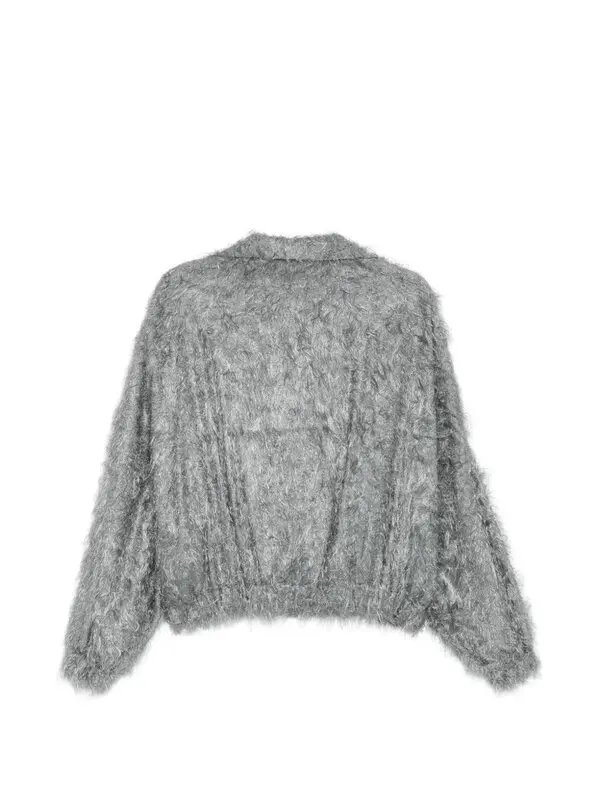 ALYSI Fringed Blouson Jacket