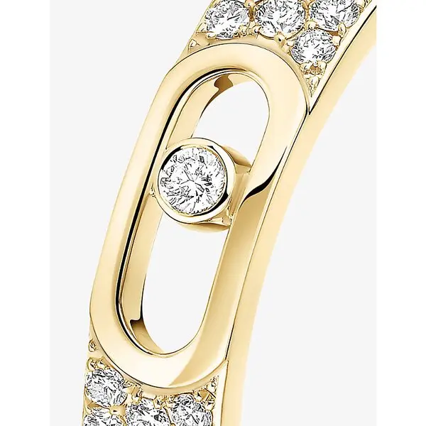 Messika 18ct Gold And Diamond Ring - Yellow