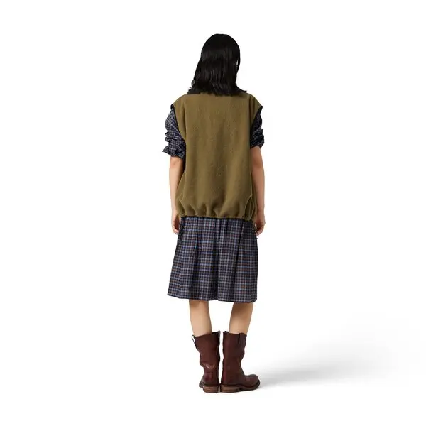 Miu Miu Fleece Zipper Vest