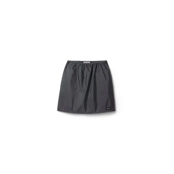 Miu Miu Technical Fabric Flared Skirt