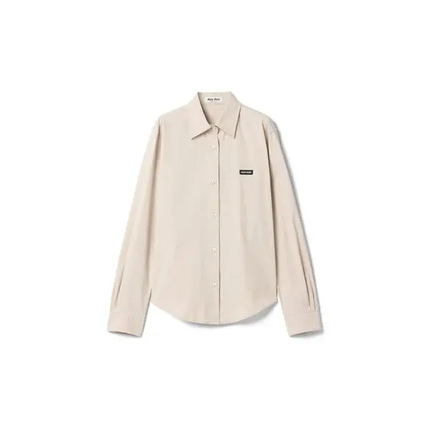 Miu Miu Stretch Poplin Shirt