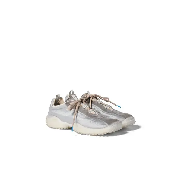 Miu Miu Bubble Technical Fabric And Suede Sneakers