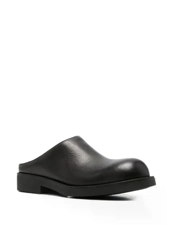 MAISON MARGIELA Leather Biker Mules