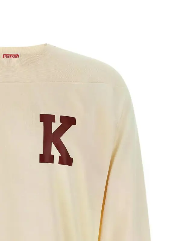 Kenzo Varsity Logo Long Sleeve T-shirt