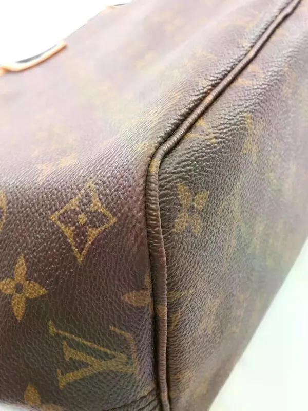 LOUIS VUITTON 2008 Mm Neverfull Monogram Tote Bag - Brown
