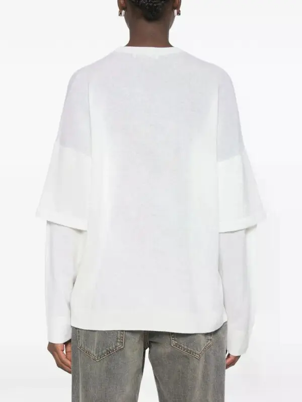 DARKPARK Layered-sleeves Sweater