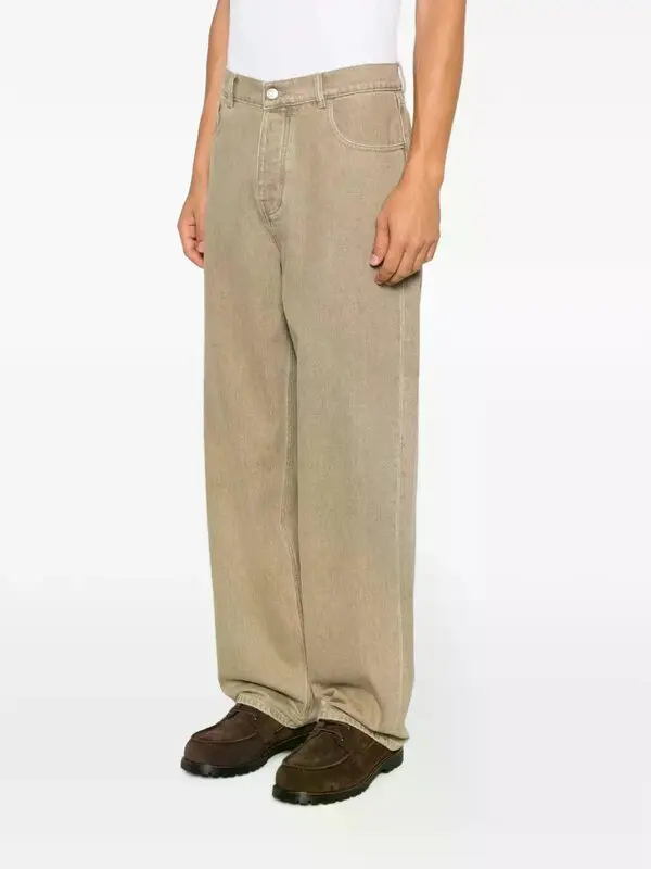 Drole De Monsieur Logo-patch Belt-loop Jeans
