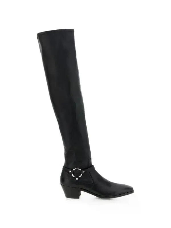 TOM FORD Leather Clint Thigh-high Boots