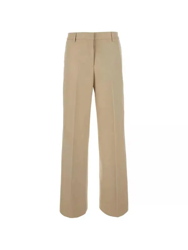PT TORINO Pressed Crease Wide-leg Trousers