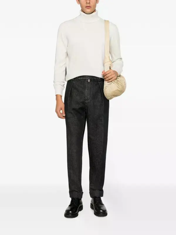 MAGAZZINO RICAMBI Ribbed-knit Roll-neck Sweater