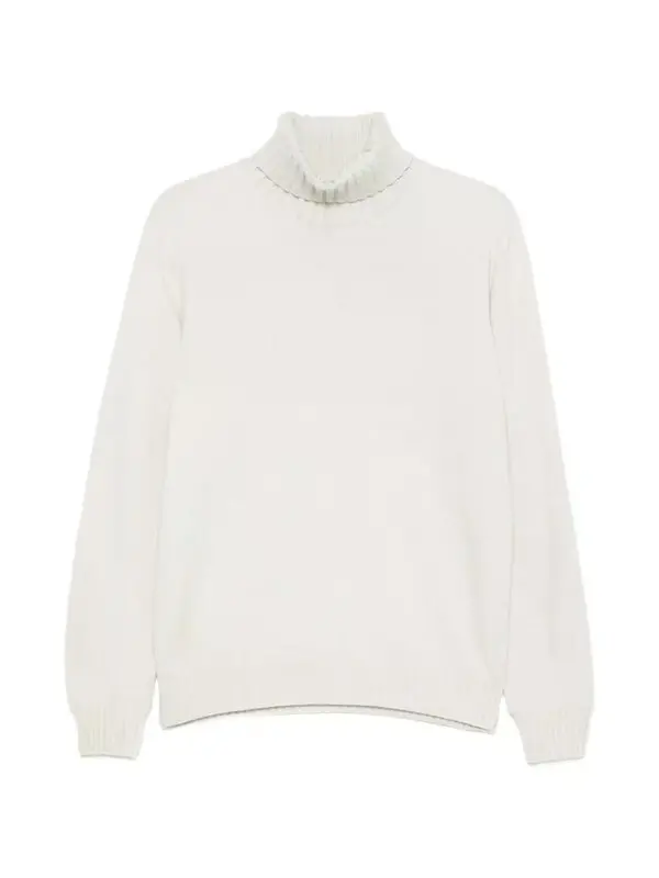 MAGAZZINO RICAMBI Ribbed-knit Roll-neck Sweater