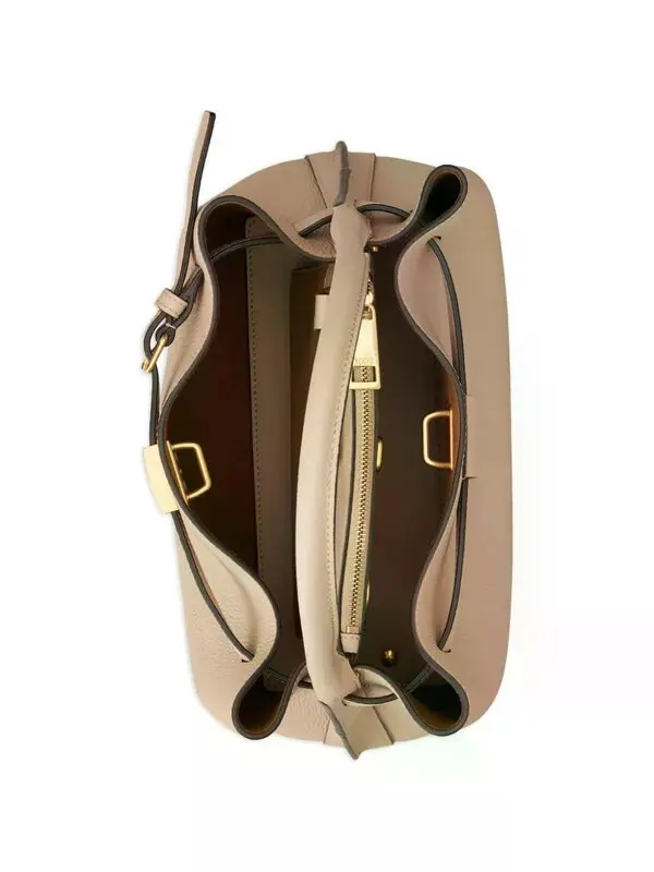 TOD'S T Timeless Leather Tote Bag