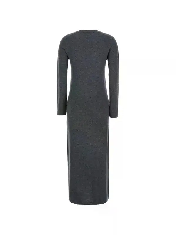 SEMICOUTURE Brenda Cable-knit Midi Dress
