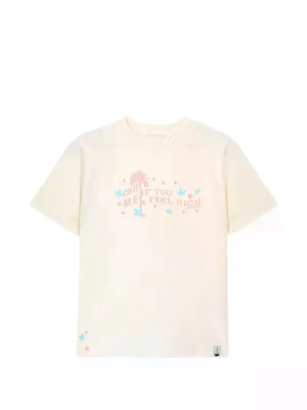 Palm Angels Call Me If You Feel High' Graphic T-shirt