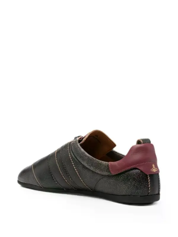 VIVIENNE WESTWOOD Drunken Trainer Leather Sneakers