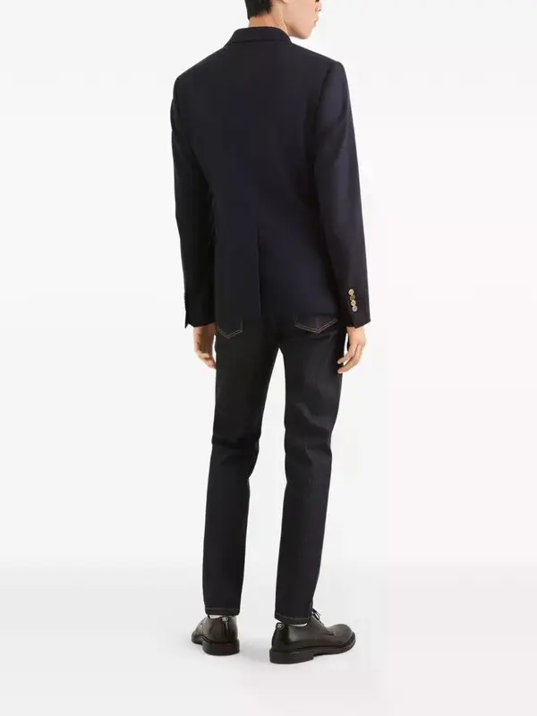 Dolce & Gabbana Virgin Wool Polo Shirt