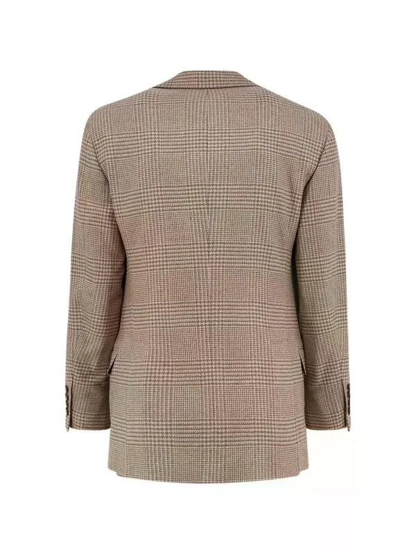 Brunello Cucinelli Check-pattern Blazer