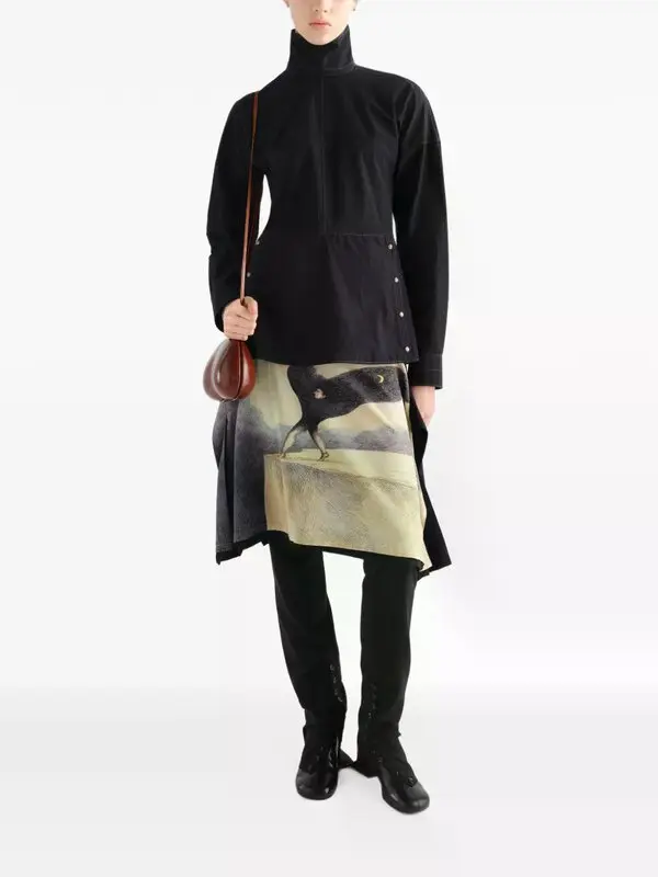 LEMAIRE Press-stud Bib Top In Cotton Crepe