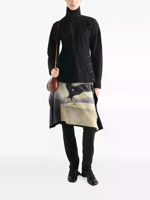 LEMAIRE Lemiare Cotton Crepe Press-stud Bib Top